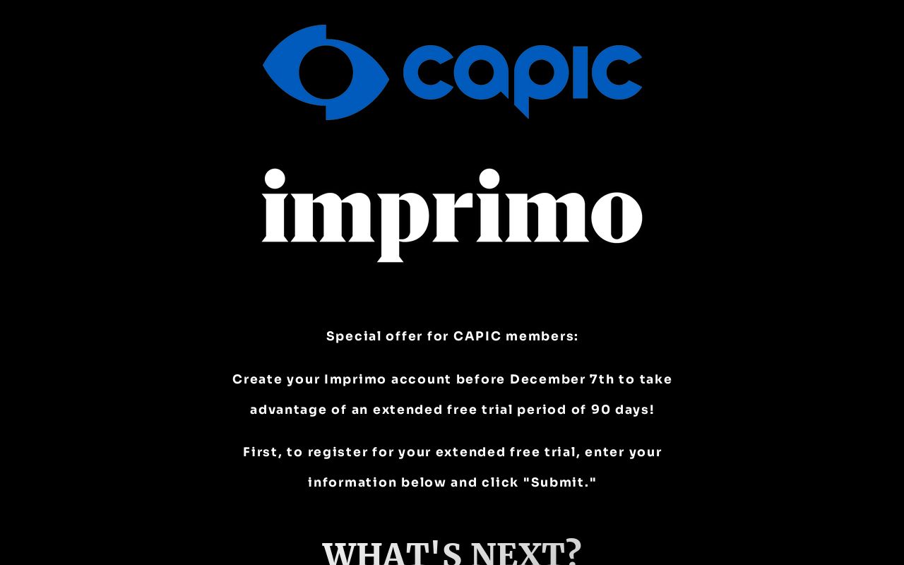 CAPIC x Imprimo
